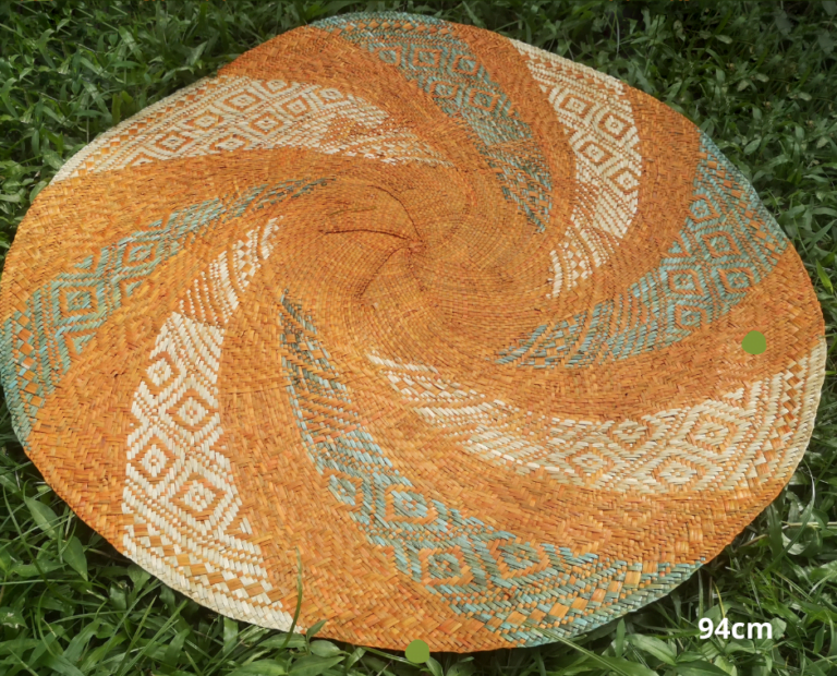 Sodsod Tribal Round Mat from Bukidnon 2 (Pre Order) - Best Philippine ...